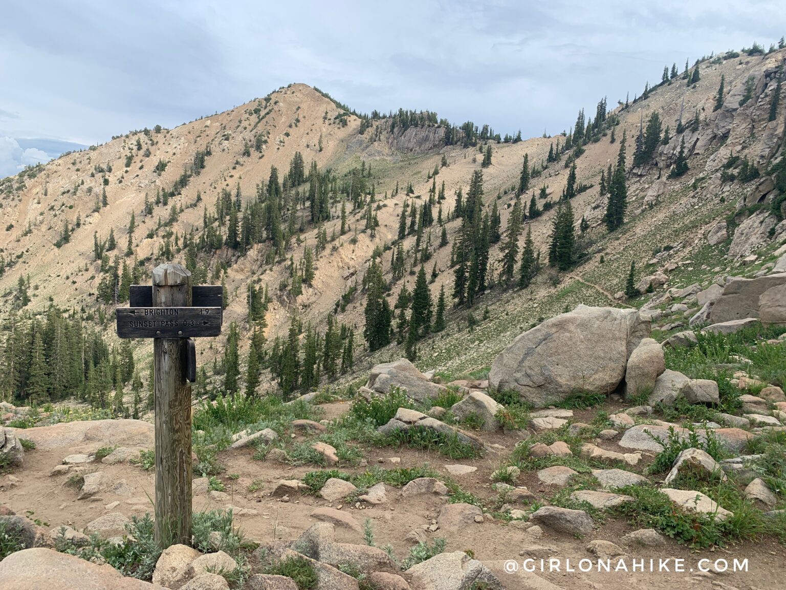 Hiking to Hiking Sunset Peak via Catherine Pass - Girl on a Hike