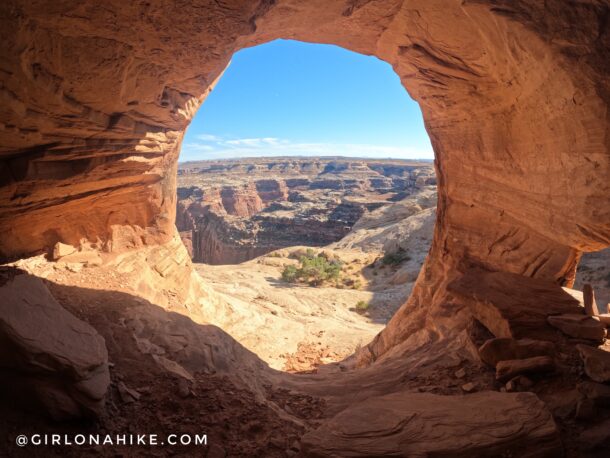 Hiking to Five Hole Arch - Girl on a Hike