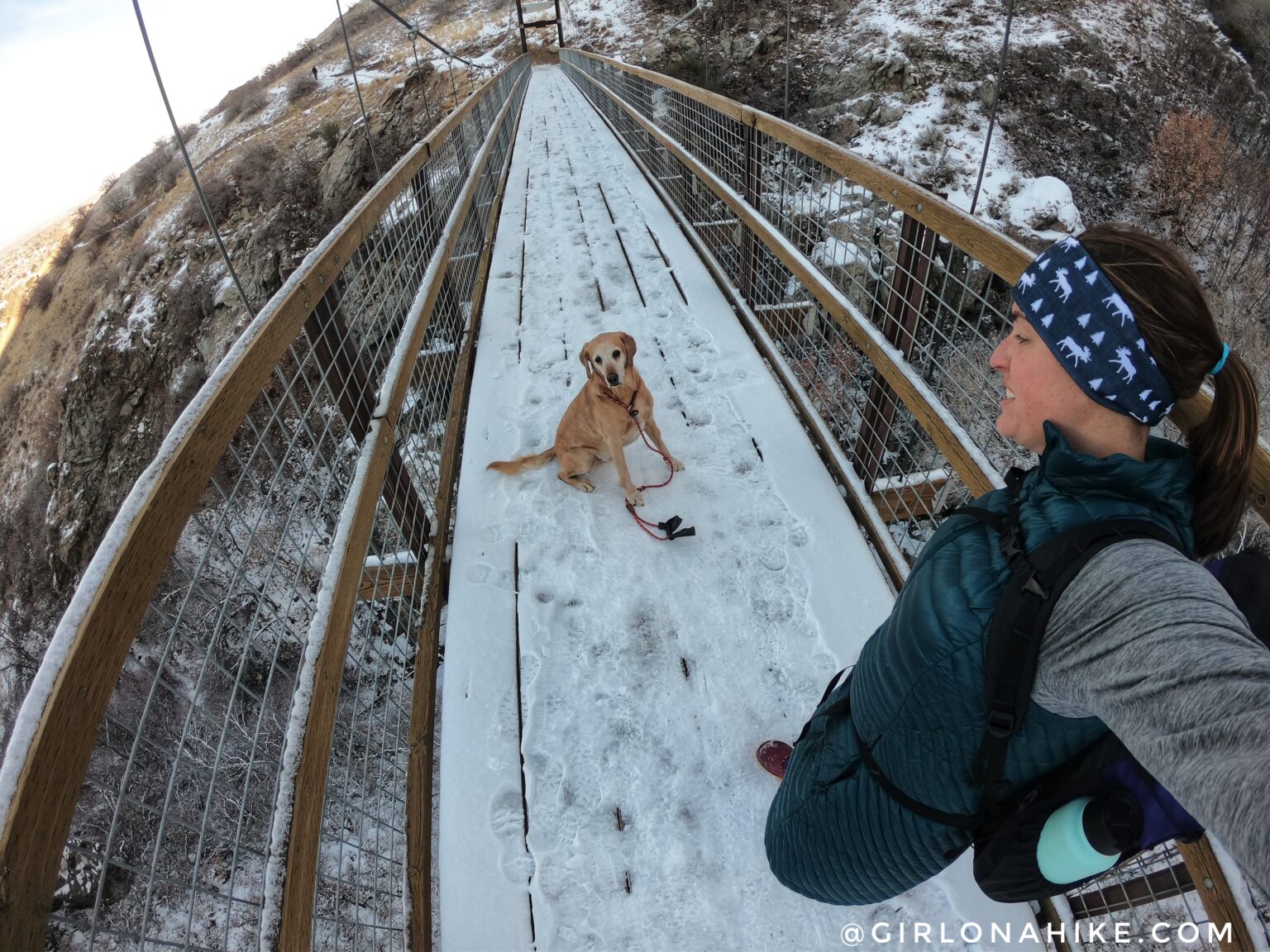 Hike to the Bear Canyon Suspension Bridge, Draper, UT - Girl on a Hike