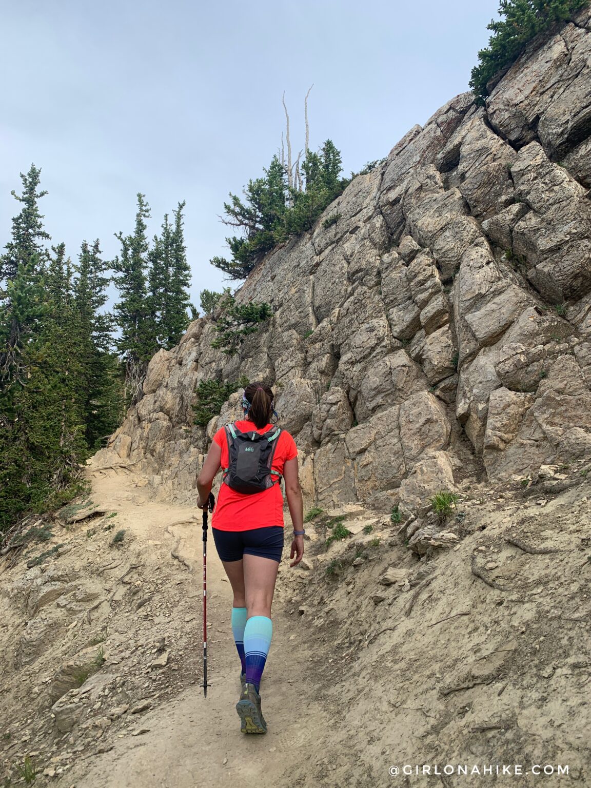Hiking to Hiking Sunset Peak via Catherine Pass - Girl on a Hike