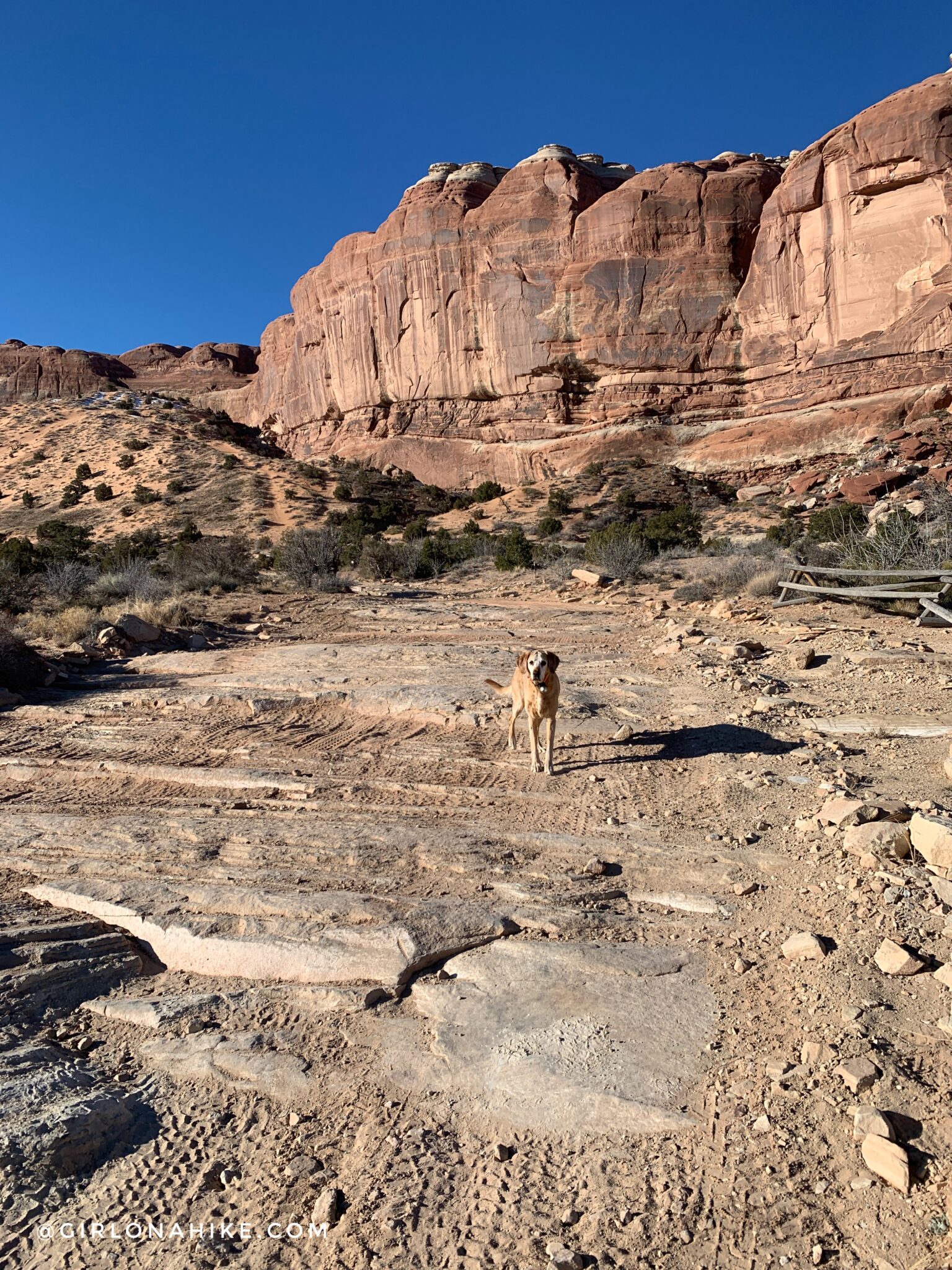 Hiking to Uranium Arch, Moab, Utah - Girl on a Hike