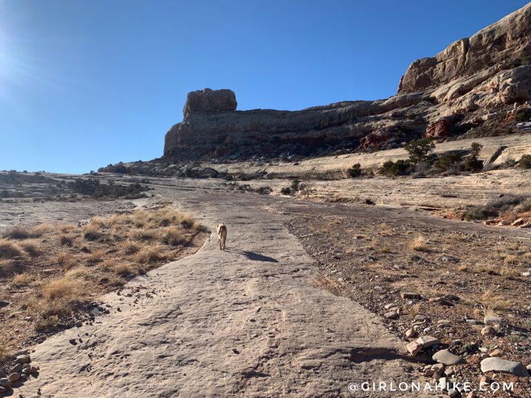 Hiking to Uranium Arch, Moab, Utah - Girl on a Hike