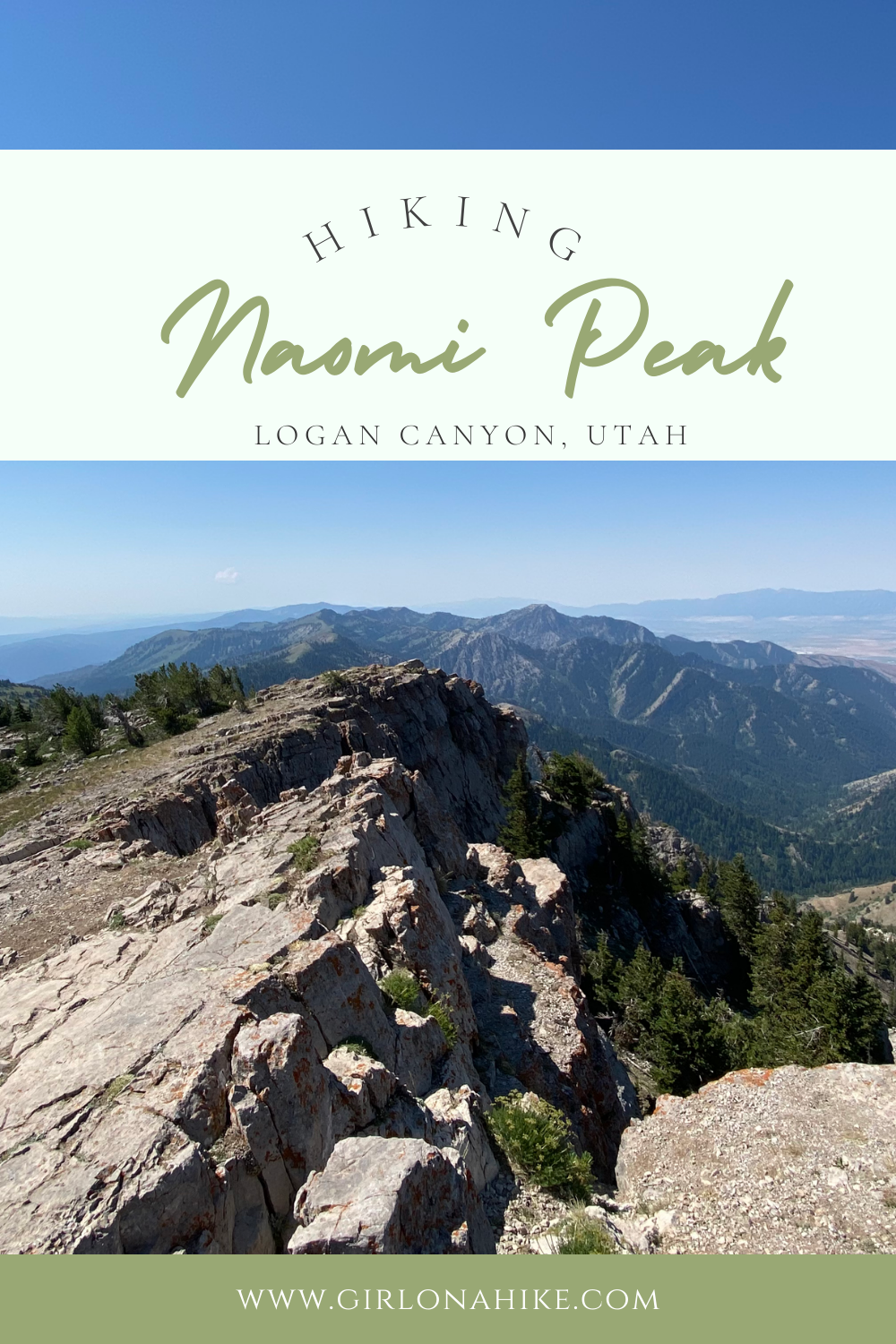 Hiking to Hiking to Naomi Peak, Logan Canyon, Logan Canyon, Utah - Girl ...