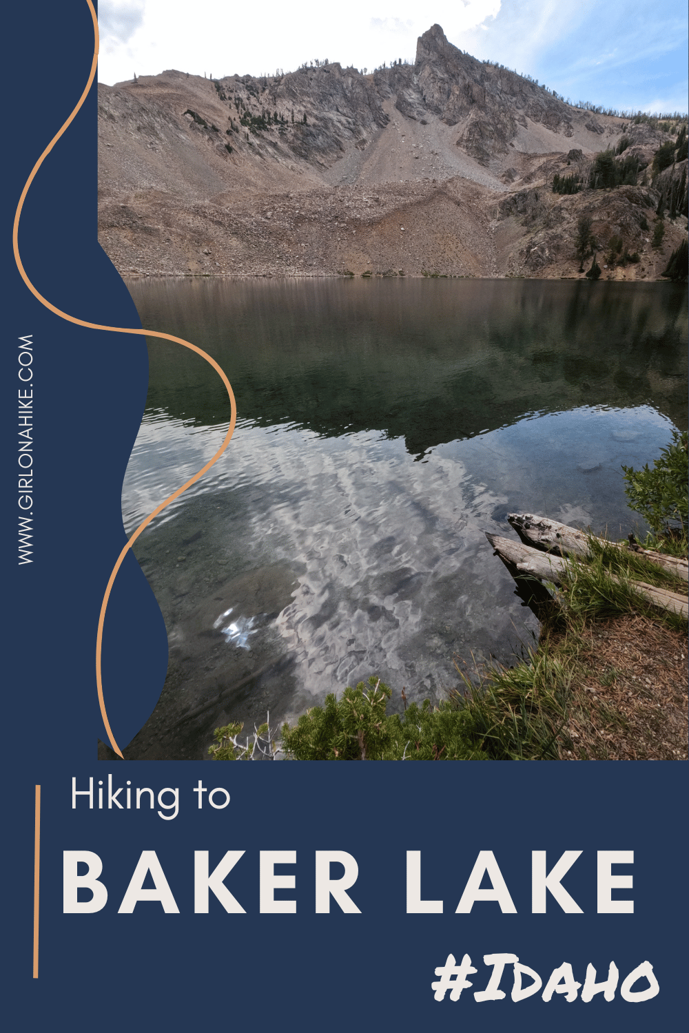 Hiking to Baker Lake - Ketchum, Idaho - Girl on a Hike